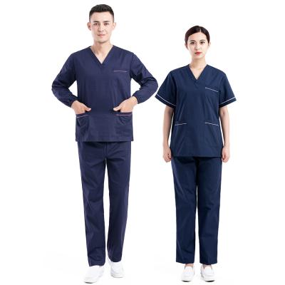 China Anti-Wrinkle Breathable Hospital Uniform Soft Modern Style Custom Logo for Summer Nurse's Clothing Wholesale for sale