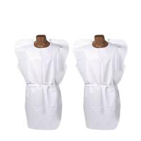 China Hubei Haixin  Breathable Work Clothes Washed Paper Inspection Suit Medical Examination Gown Isolation Protective Clothing for sale