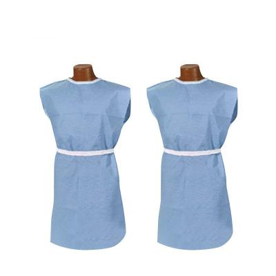 China Hubei Haixin  Breathable Work Clothes Washed Paper Inspection Suit Medical Examination Gown Isolation Protective Clothing for sale