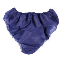 China Unisex Adult Disposable Nonwoven Massage Underwear Women Spa T Thong Travel Briefs Men Disposable Panties Spa Underpants for sale