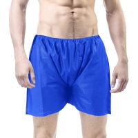 China Medical Supplies Non-woven Adult Disposable Beauty Salon Trousers Sauna Pants Massage Shorts Non-woven Boxers Bath Exam Pants for sale
