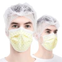 China Haixin Health Children Facemask Non-woven Fabric Yellow Pediatric Masks  Medical Disposable Face Mask  Suppliers Wholesale for sale