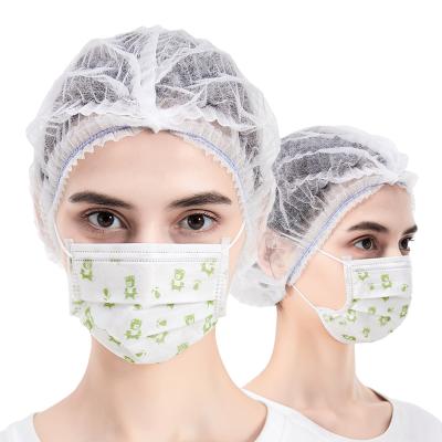 China Haixin Health Children Cartoon Masks Custom Logo Printing Face Mask Wholesale Printed Disposable Fanemasks Supplier for sale