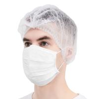 China Hubei Haixin Non Woven Double Nasal Stripe Masks 3Ply White Face Mask Customized Logo Surgical Disposable Facemask Wholesale for sale