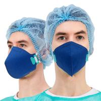 China Hubei Haixin Top Quality Disposable 4 Ply Active Carbon Melt-blown Fabric Face Mask Influenza Face Mask Epidemic Masks for sale