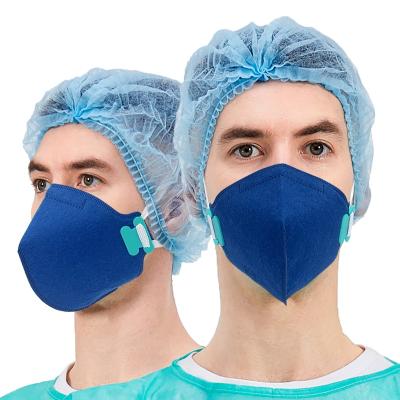 China Hubei Haixin Top Quality Disposable 4 Ply Active Carbon Melt-blown Fabric Face Mask Influenza Face Mask Epidemic Masks for sale