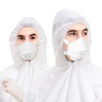 China Hubei Haixin FFP3 Valve Respirator Wholesale Medical Disposable Mask Breathable Duck Bill Shape Tie-on Earloop Facemask Supplier for sale