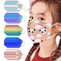 China Hubei Haixin Disposable Medical Face Mask Butterfly-Shaped 3D Duckbill Design with Colourful Earloop for Children for sale