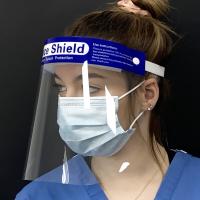 China Hubei Haixin Medical Facemask Goggles Transparent PET Face Shield with Anti-Fog Eye Disposable Protective Face Masks Suppliers for sale