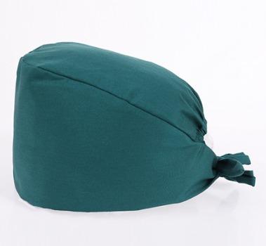 China Hubei Haixin Operating Room Medical Hat Washable Laboratory Biological Reuse Caps Cotton Doctor's Cap Factory Direct Supply for sale
