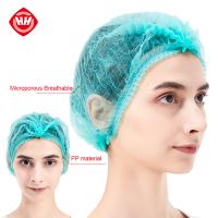 China Hubei Haixin  Price Disposable PP Cap Head Cover Hair Net Surgical Workwear Dust Protecting 18