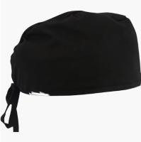 China Hubei Haixin Working Hat Cotton Material Nursing Hats Adjustable Bouffant Nurse Hat CE ISO for sale
