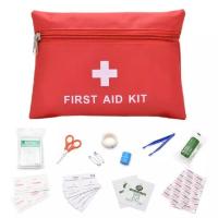 China Emergency Supplies First Aid Kit Home School Outdoor Essentials Survival Kit Travel Waterproof Compact Bag Medical Kits Logo for sale