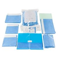 China Haixin Direct Sale Disposable Sterile Universal Surgical Reinforced Drape General Pack Set C-section Surgical Drape for sale