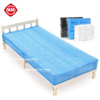 China Disposable Hospital Bed Sheet Manufacturer Hubei Haixin Wholesale White Breathable Sheet Nonwoven Waterproof Massage Table Sheet for sale