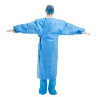 China TG011R-r Sterile Reinforced SMMS Surgical Gown for sale