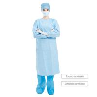 China TG011 AAMI Level 3 Fluid-Resistant Surgical Gown for sale