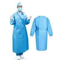 China TG011R-r Sterile Reinforced SMMS Surgical Gown for sale