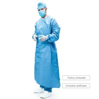 China TG011R-r Sterile Reinforced SMMS Surgical Gown for sale