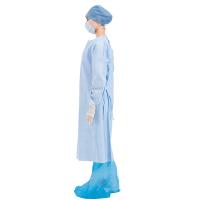 China AAMI Level 4 Spunlace Surgical Gown for sale