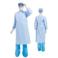 China AAMI Level 4 Spunlace Surgical Gown for sale