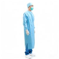 China TG011 AAMI Level 3 Fluid-Resistant Surgical Gown for sale