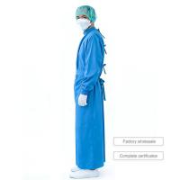 China 100% Cotton Reusable Surgical Gown for sale
