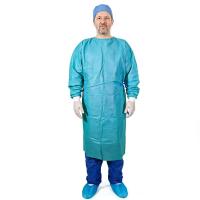 China Disposable SMMS Surgical Gown – AAMI Level 3 for sale