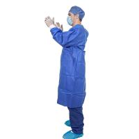China Disposable SMS Level 4 Surgical Gown for sale
