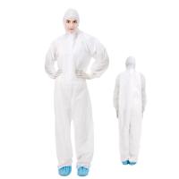 China 40g SMS Non-woven Disposable Coverall with CE Certification and Type 6 Liquid Barrier for Medical and Industrial Use for sale