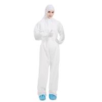 China 40g SMS Non-woven Disposable Coverall with CE Certification and Type 6 Liquid Barrier for Medical and Industrial Use for sale