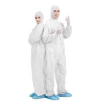 China Disposable Microporous Coveralls with Type 5/6 Protection and Elastic Cuff/Ankle Design for Hazardous Environments for sale