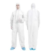 China Disposable Microporous Coveralls with Type 5/6 Protection and Elastic Cuff/Ankle Design for Hazardous Environments for sale