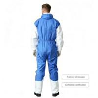China CE Category III Certified Type 5/6 Protective Coverall with Breathable SMS Back Panel for Enhanced Safety for sale