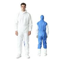 China CE Category III Certified Type 5/6 Protective Coverall with Breathable SMS Back Panel for Enhanced Safety for sale