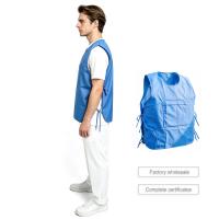 China Disposable SMS Cooling Vest with Adjustable Lacing for High-Temperature Heat Prevention for sale