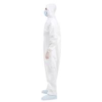 China Disposable Microporous Coveralls - Anti-Static & Liquid-Proof Safety Suit with Type 5/6 Certification for sale