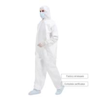 China Disposable Microporous Coveralls - Anti-Static & Liquid-Proof Safety Suit with Type 5/6 Certification for sale
