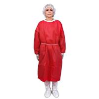 China Disposable Surgical Isolation Gown with AAMI Level 1-4 Protection and PP+PE / SMMS Material for Superior Fluid Impermeability for sale