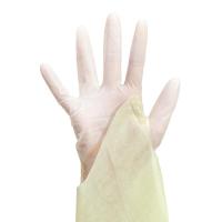 China SMMS Disposable Isolation Gown with Integrated Thumb Loops and AAMI Level 4 Protection from 4-Layer Construction for sale