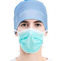 China 3-ply Non-woven Tie-on Surgical Face Mask EN14683 Type IIR & ASTM F2100 Compliant with Customizable Size for sale