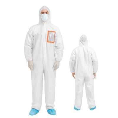 China Integrated Hood Coverall with Metering Inspection Window and Anti-Fog Transparent Panel for Full-Body Protection for sale