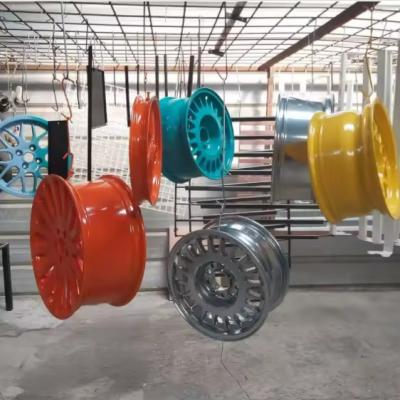 China Residential Golden Luster Polyester Powder Coating Ral 1019 Corrosion Resistant for Iron Handrails for sale
