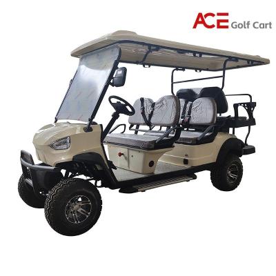 China 6 Seater Golf Club Car 48V 4000W Electric Golf Cart with CE Certification Top Speed 35km/h for sale