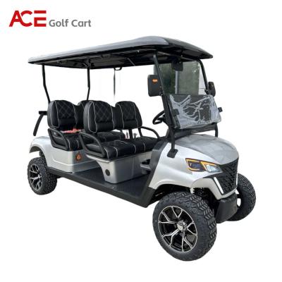 China 4 Seater Electric Golf Cart Hunting Buggy 4kW AC Motor 80km Range for sale
