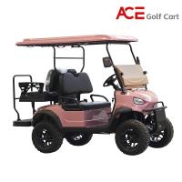 China Folding Windshield 4 Seater Golf Cart 40km/H Max Speed 25% Climbing for sale