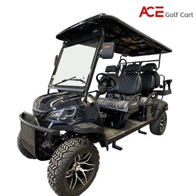 China 6 Seater Electric Golf Cart Club Car 48V 4000W Motor CE Certified for sale