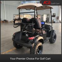 China Long Range 4 Wheel PP Hard Plastic Golf Cart 40km/h with USB LED Lights for sale