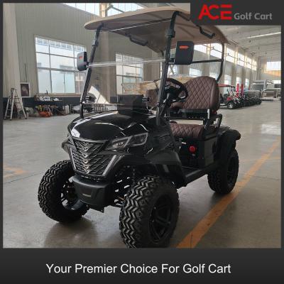 China 2 Seater Electric Golf Buggy Hunting Cart 3500W Motor 60V Controller CE Certified for sale