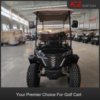 China Long Range 4 Wheel PP Hard Plastic Golf Cart 40km/h with USB LED Lights for sale